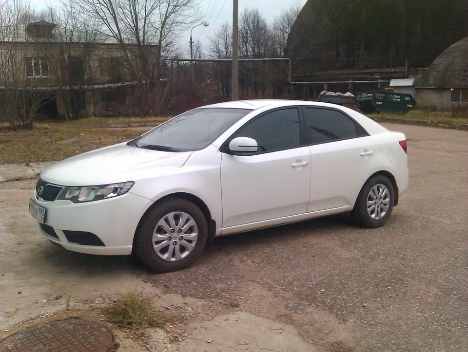 Тонировка — KIA Cerato (2G), 1,6 л, 2012 года | стайлинг | DRIVE2