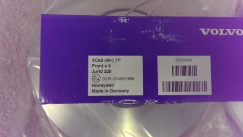 30793943 Колодки тормозные дисковые комплект Volvo | Запчасти на DRIVE2