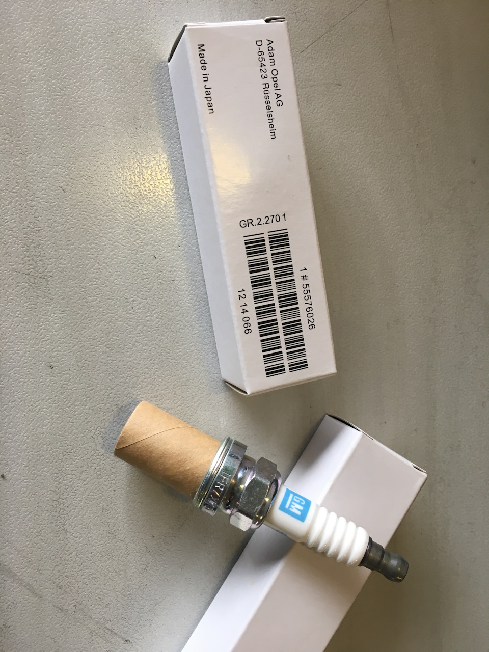 55576026 Свеча зажигания GM | Запчасти на DRIVE2