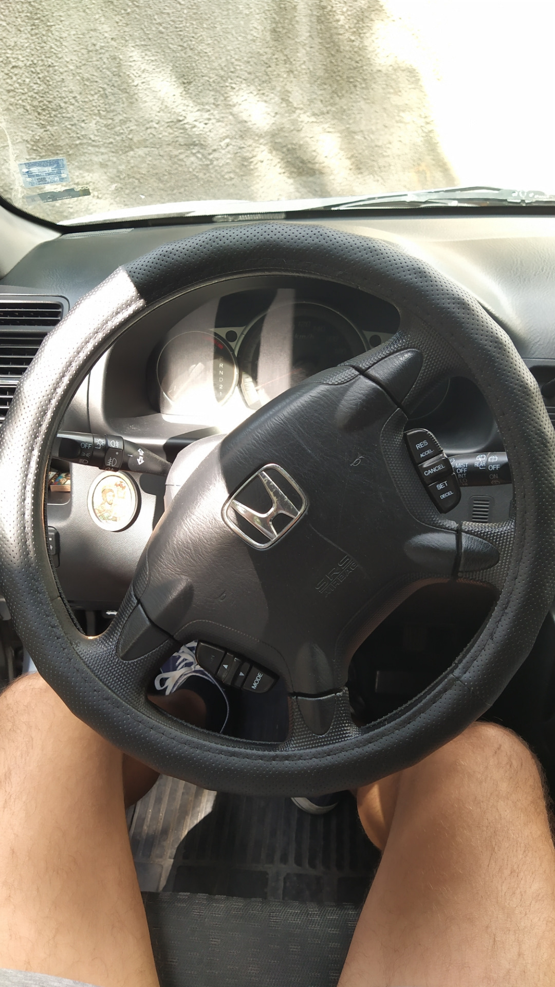 чехол на руль — Honda CR-V (RD4/RD5/RD6/RD7), 2 л, 2005 года ...