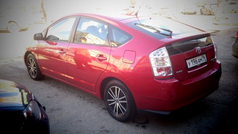 Toyota Prius (20) 1.5 гибридный 2008 | Red на DRIVE2