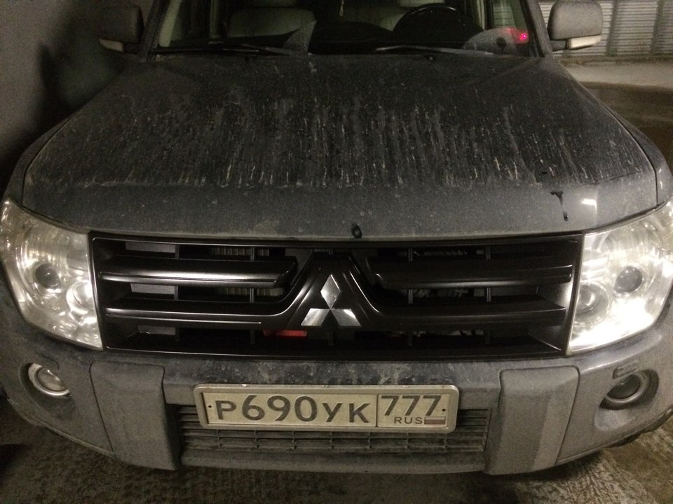 Супер-трупер крутая решетка ! — Mitsubishi Pajero (4G), 3,8 л., 2008 ...