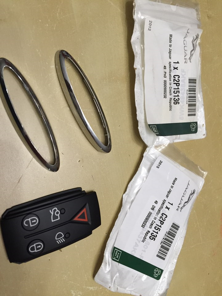 Ключ Reborn — Jaguar XF (1G), 3 л, 2008 года | аксессуары | DRIVE2