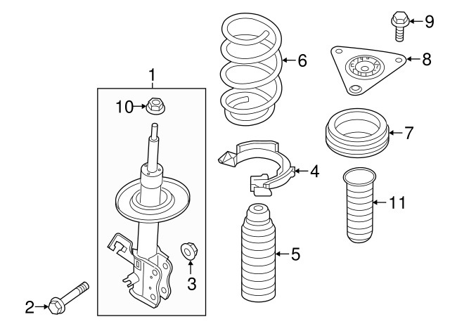 5432500Q0B Опора стойки амортизатора NISSAN INFINITI | Запчасти на DRIVE2