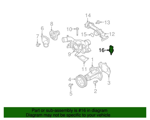 226307Y000 Датчик температуры охлаждающей жидкости NISSAN INFINITI ...