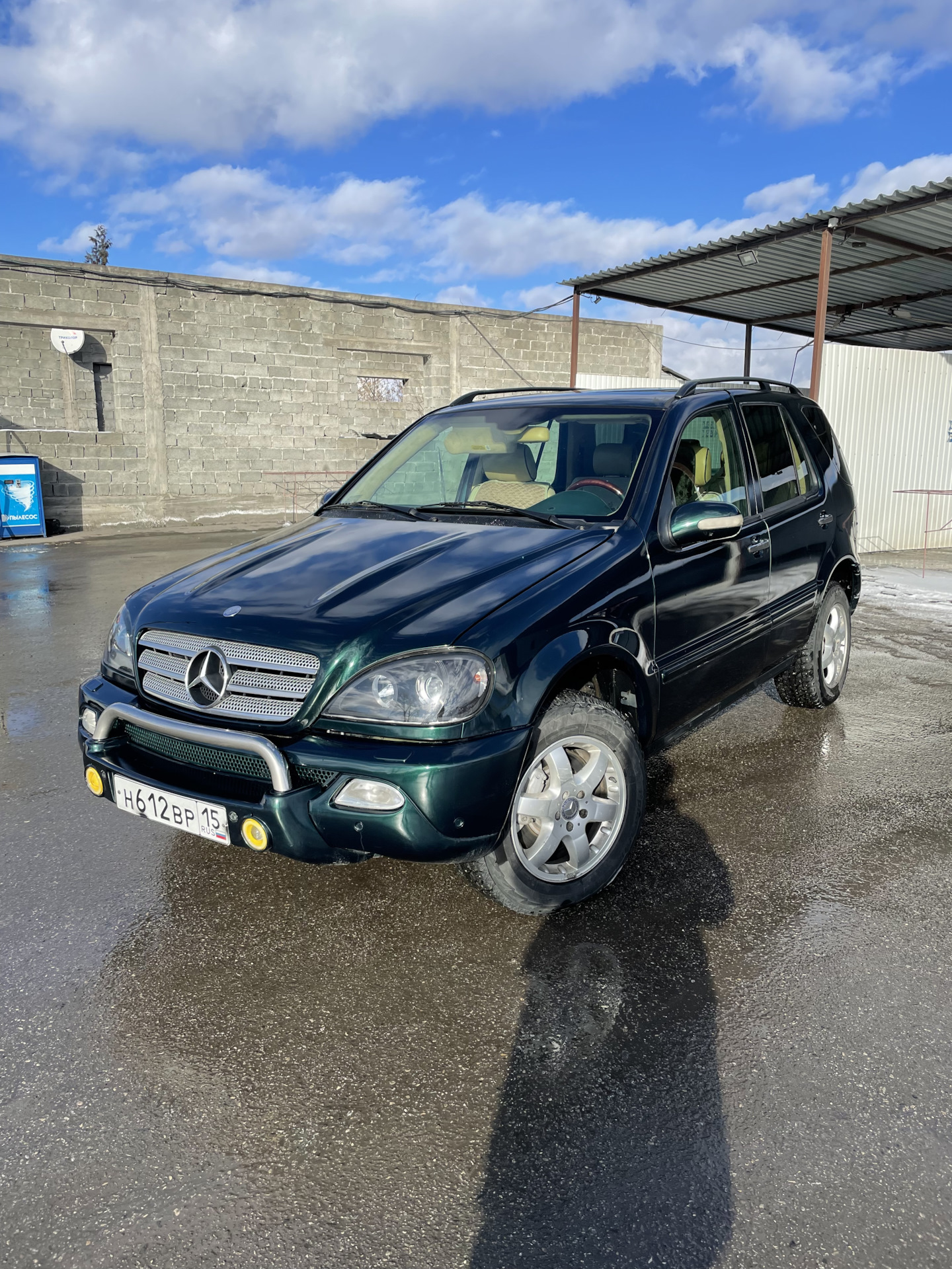 Просто зимние фото))) — Mercedes-Benz M-Class (W163), 5 л, 2003 года ...