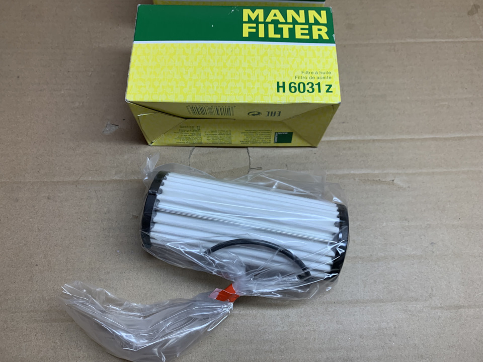 (резерв) Фильтр DSG7 DQ500 DQ381 Mann H6031z с уплотнительным кольцом ...