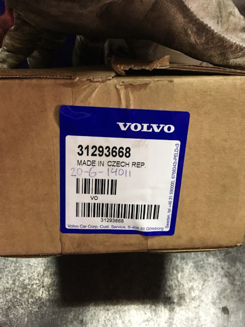 31293668 Водяной насос Volvo | Запчасти на DRIVE2