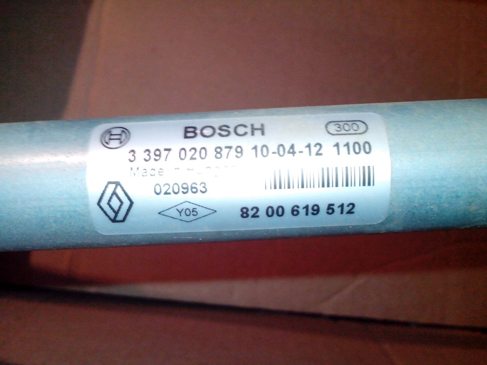 8200619512 Механизм очистит.ветр.стекла RENAULT | Запчасти на DRIVE2