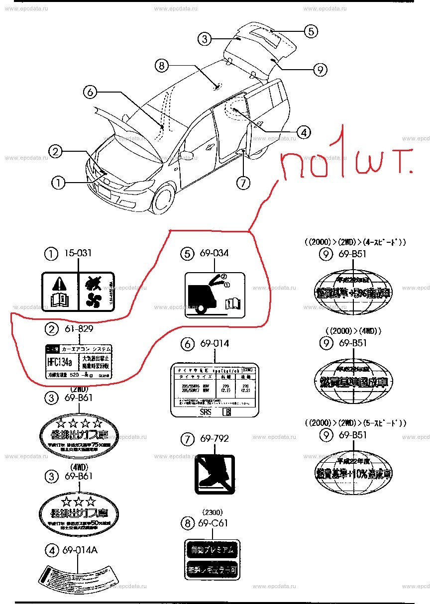 Небольшое ТО и всякая мелочёвка. — Mazda Premacy (2G), 2 л, 2006 года ...