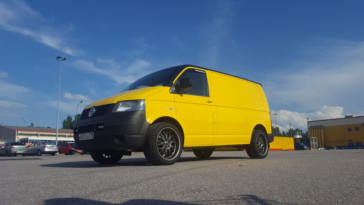 Volkswagen Transporter T5 1.9 дизельный 2008 | ///Yellow Sporter/// на ...