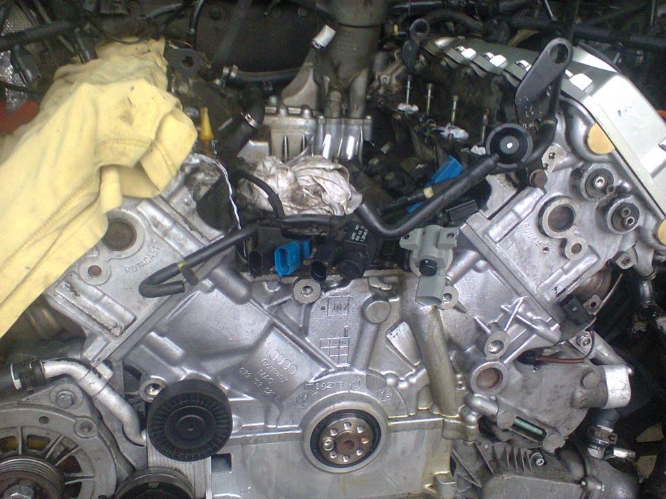 Как я побеждал течь масла из двигателя.Часть 1 — Audi Allroad (C5), 4,2 ...