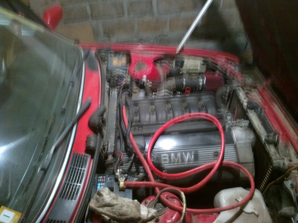 installing m50b25 VANOS engine — BMW 3 series Convertible (E30), 2,5 л ...