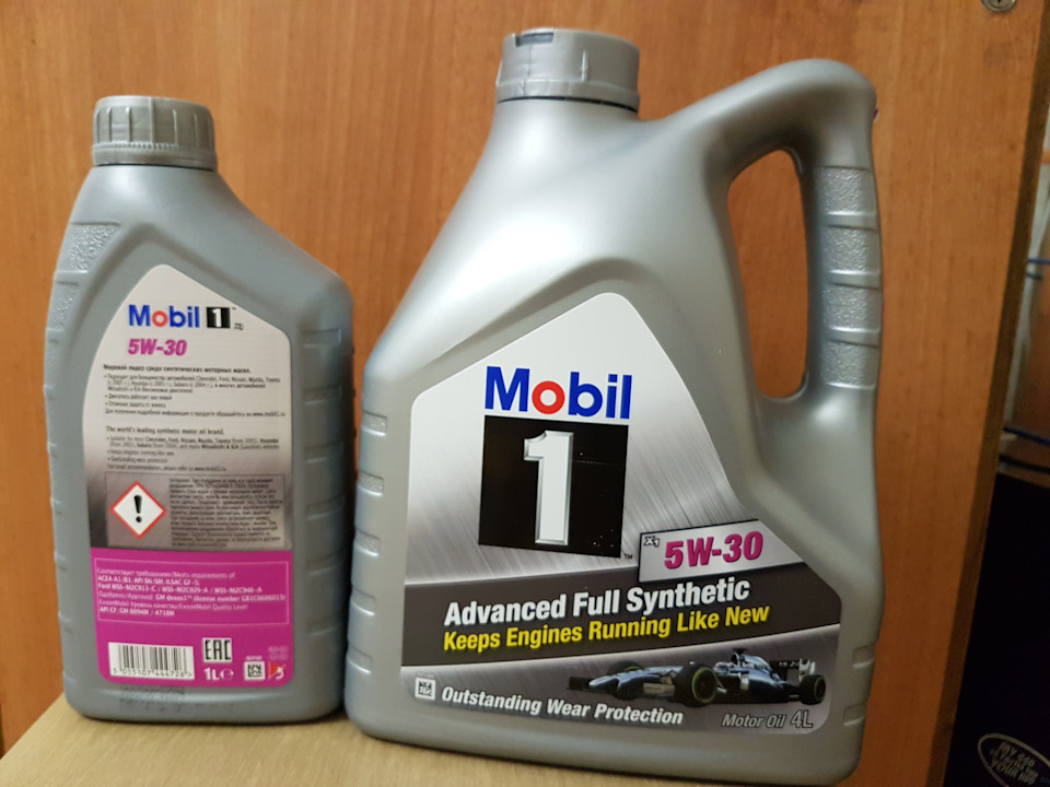 №9 Замена масла Mobil 1™ 5W-30 и сальника коленвала 9031138089 — Toyota ...