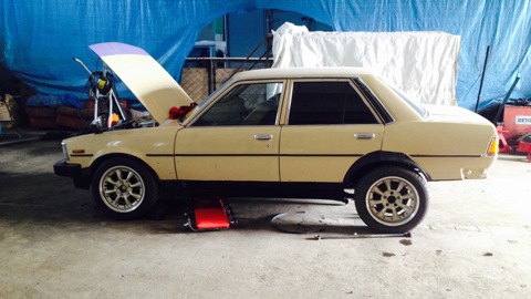 Toyota Sprinter (70) 2.0 бензиновый 1981 | EVO RWD 4g63t swap на DRIVE2