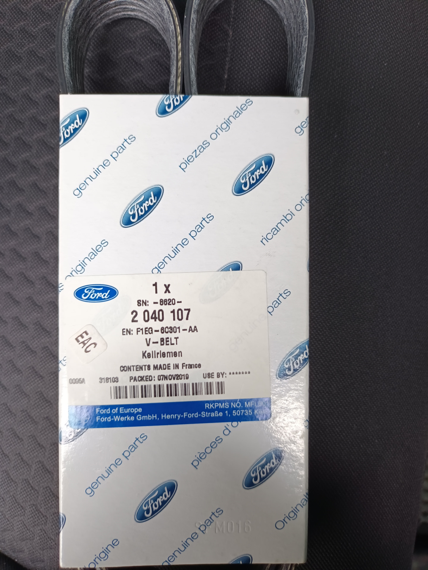 Замены помпы — Ford Kuga (2G), 1,5 л, 2017 года | визит на сервис | DRIVE2