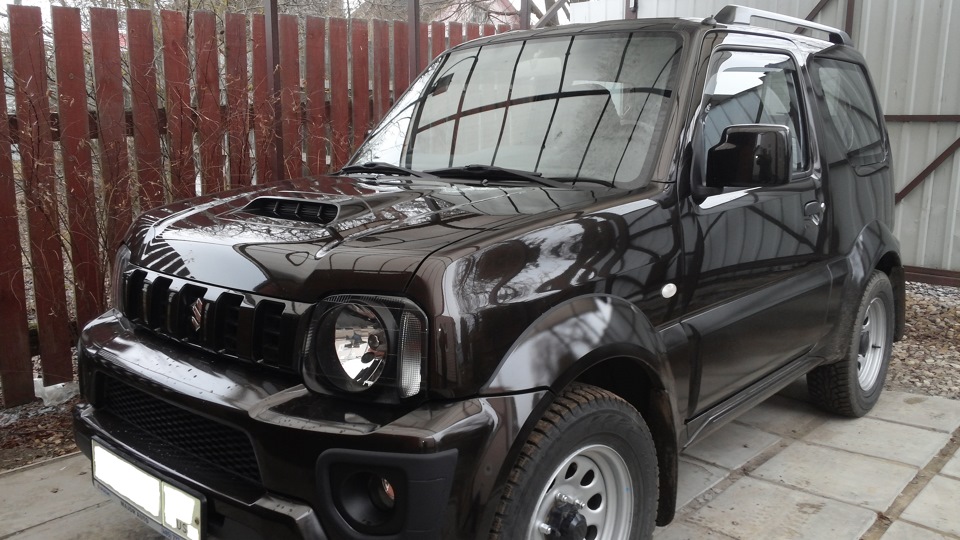 Бортжурнал Suzuki Jimny bison brown