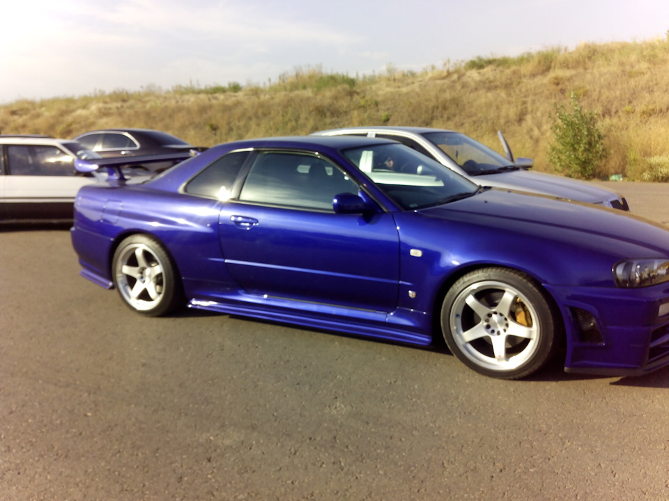 6 й километр.GTR day. — Subaru Impreza WRX (GC/GF), 2 л, 1996 года ...