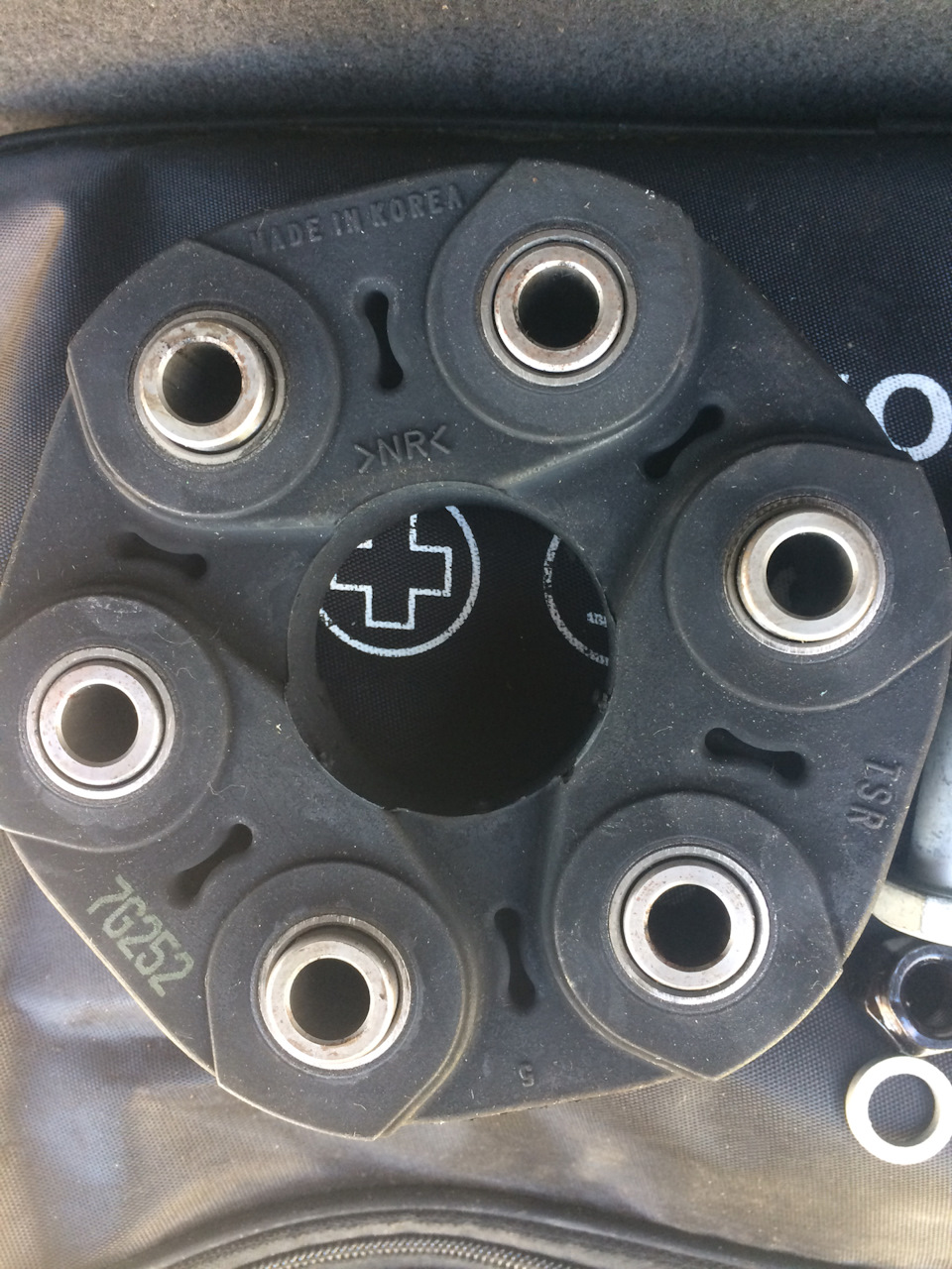 Эластичная муфта карданного вала! — KIA Sorento (2G), 2,4 л, 2011 года ...