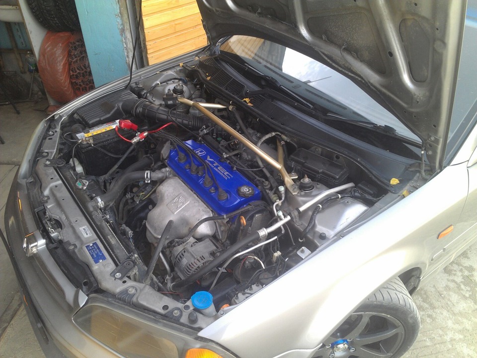 Распорка перед верх Euro_r cl1 — Honda Torneo, 2 л, 1999 года | тюнинг | DRIVE2