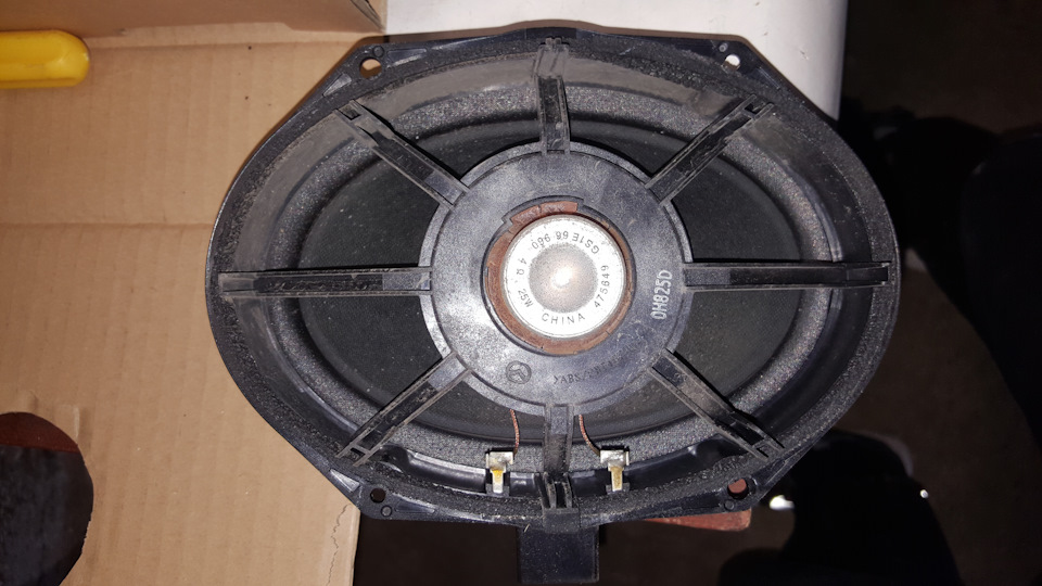 Установка передних динамиков ALPINE — Mazda 6 (2G) GH, 2 л, 2010 года ...