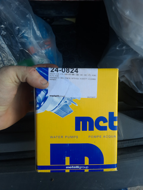 31293668 Водяной насос Volvo | Запчасти на DRIVE2