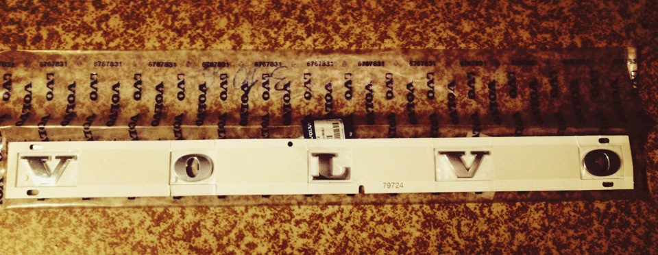 Замена задней эмблемы VOLVO — Volvo S40 (2G), 2,4 л, 2007 года ...