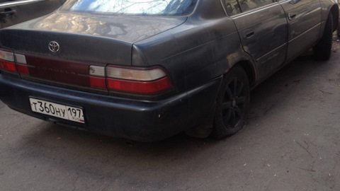 Toyota Corolla (100) 1.6 бензиновый 1993 | AE104 4WD MT на DRIVE2