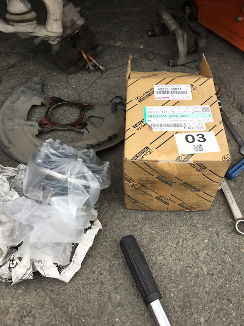 4355030071 Комплект ступичного подшипника TOYOTA LEXUS | Запчасти на DRIVE2