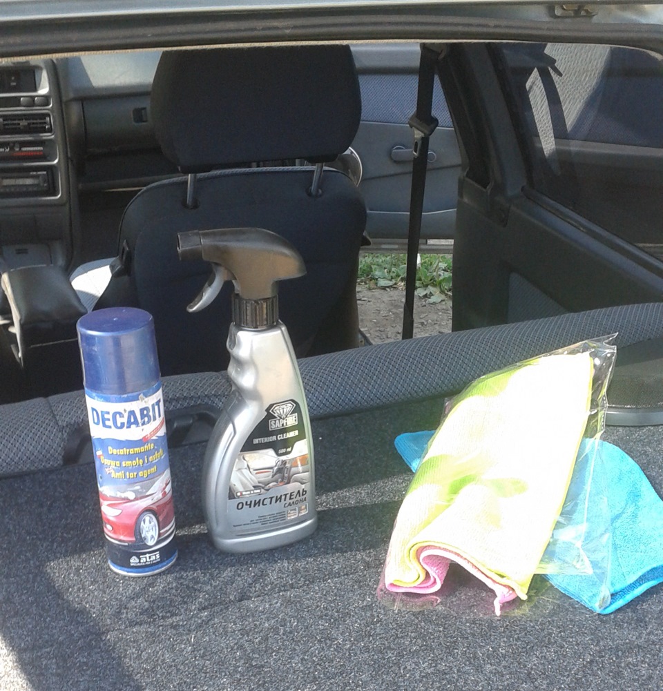 Химчистка салона — Lada 2113, 1,6 л, 2007 года | мойка | DRIVE2