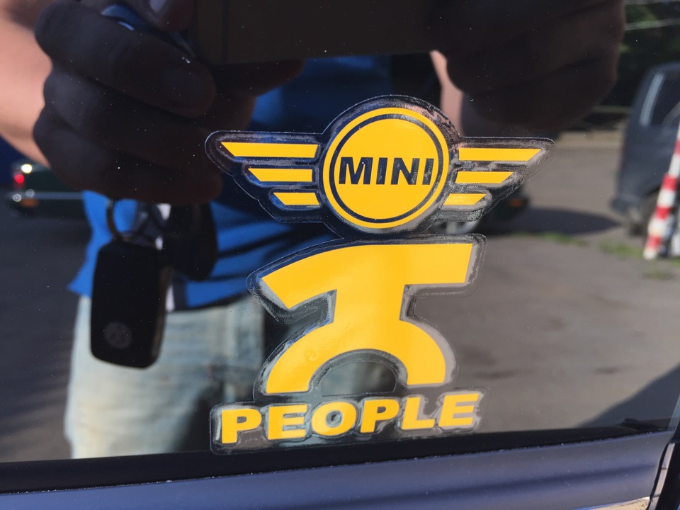 Антихром продолжение + Антигравийная плёнка — MINI Cooper S Mk III, 2 л ...