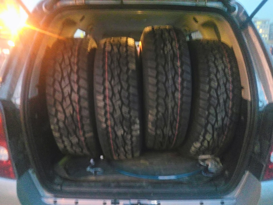 Подготовка к лету — SsangYong Rexton (2G), 2,7 л, 2008 года | шины | DRIVE2