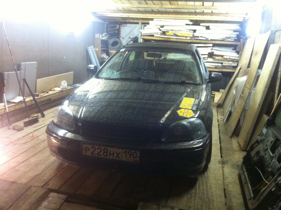 Гараж! Продолжаю искать штатные стойки — Honda Civic Hatchback (6G), 1 ...