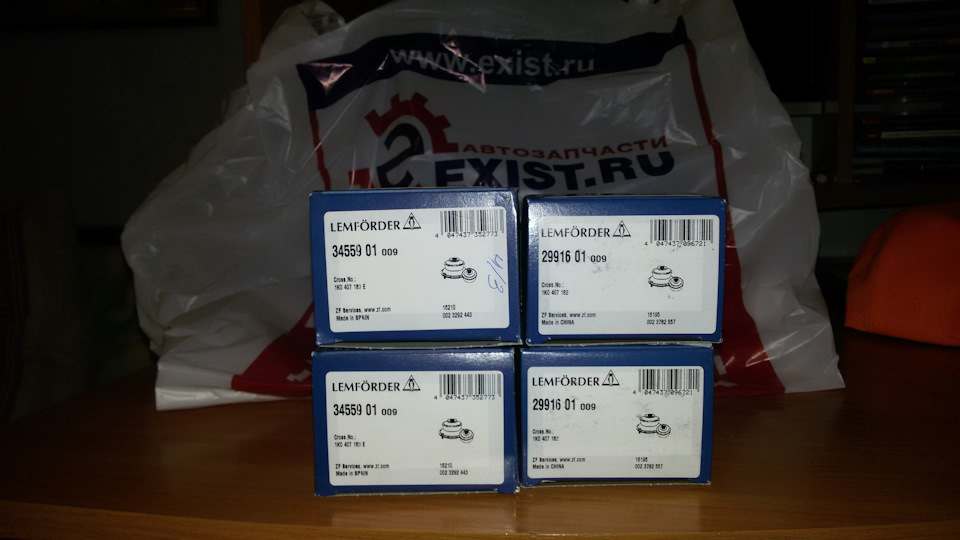 Замена салентблоков передних рычагов — Volkswagen Passat B6, 1,8 л ...