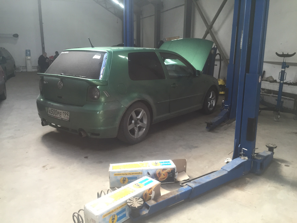 H/R -50, каяба — Volkswagen Golf GTI Mk4, 1,8 л, 2001 года | визит на ...