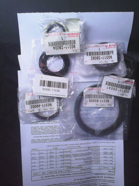 9031136006 Сальник TOYOTA LEXUS | Запчасти на DRIVE2