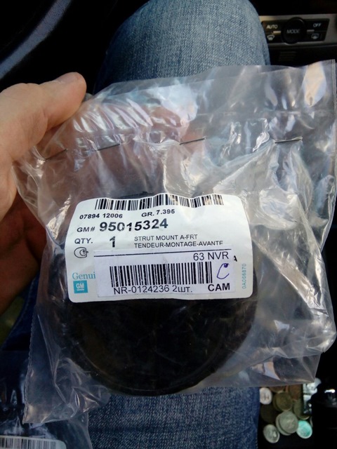 95015324 Опора амортизатора передней подвески / Chevrolet Aveo 03~ GM ...