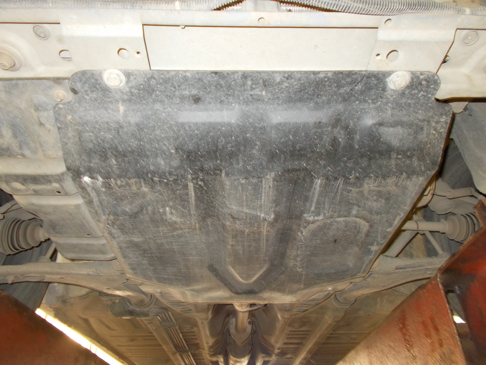 Прогорела приемная труба и установил защиту.(Евро-3) — Chevrolet Lanos ...