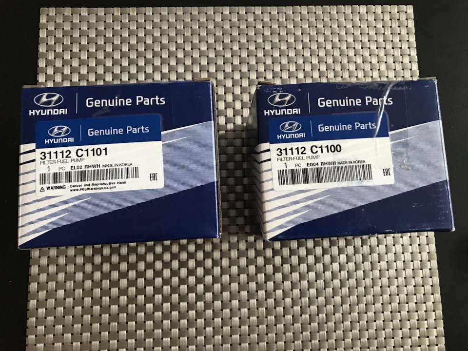 31112C1101 Топливный фильтр двигателя внутреннего сгорания KIA HYUNDAI ...
