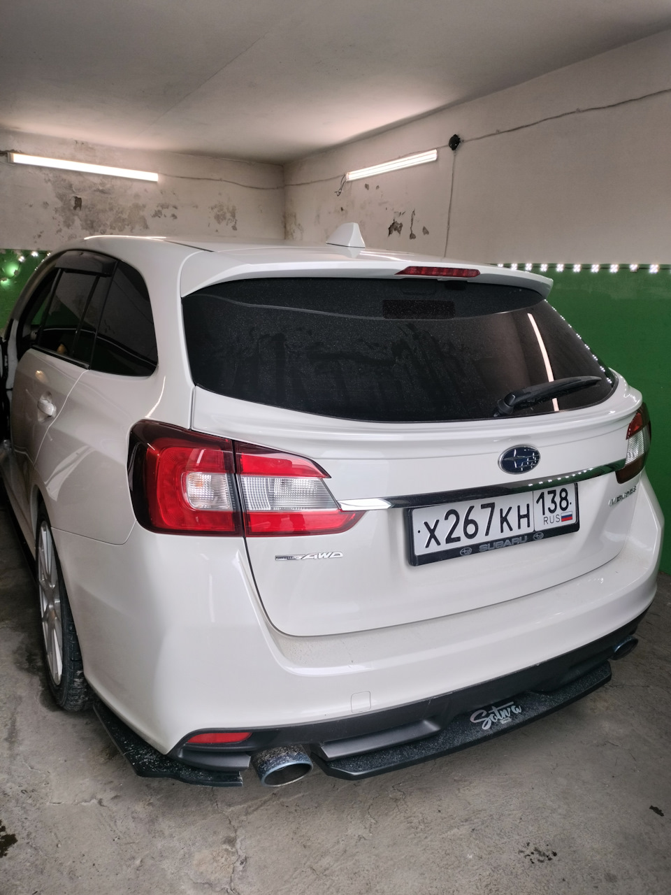 Спойлер под стекло субару леворг — Subaru Levorg (VM), 1,6 л, 2014 года ...