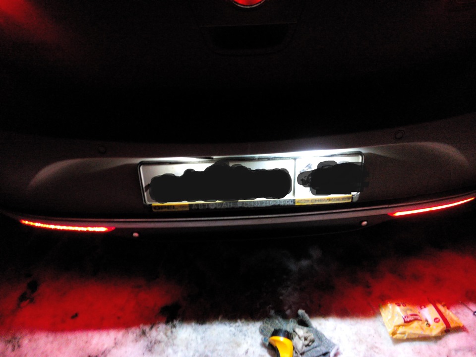 Лампы светодиодные Т10 cob — Opel Astra J, 1,6 л, 2012 года ...