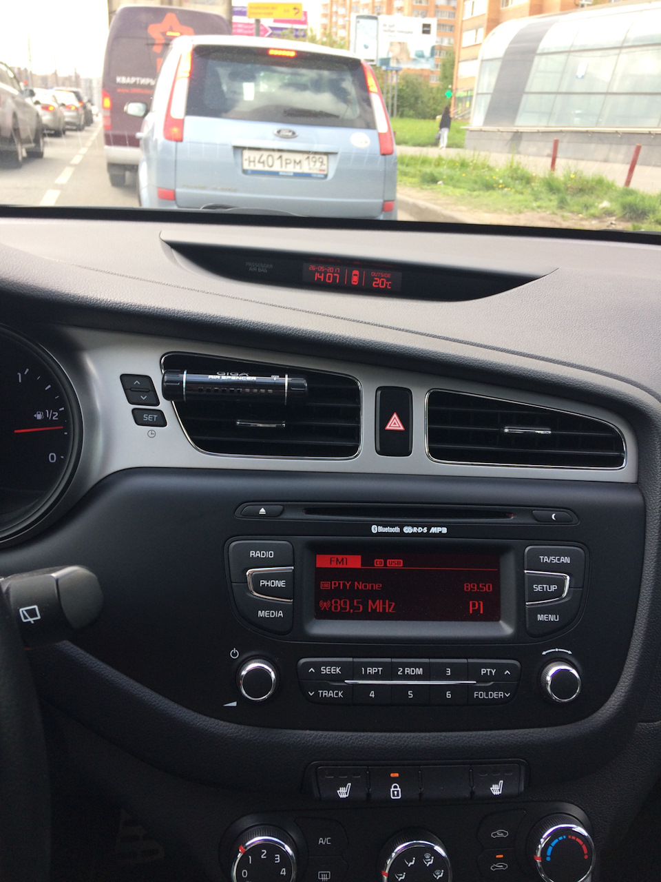 Меловой ароматизатор EIKOSHA серии GIGA в машину — KIA Ceed SW (2G), 1 ...