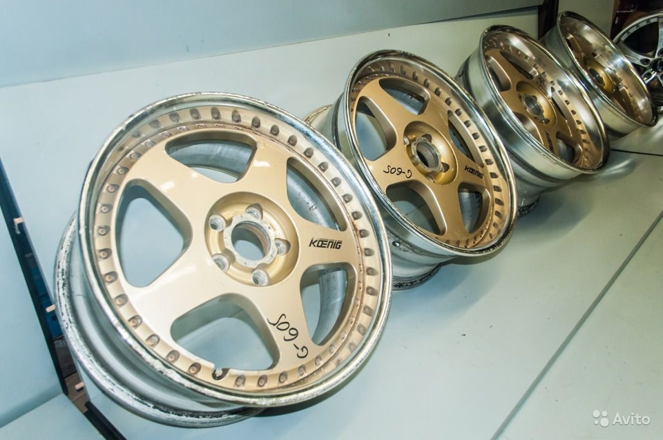 SSR Koenig Monster 8-9J R18 — Volkswagen Jetta IV, 2 л, 2000 года ...