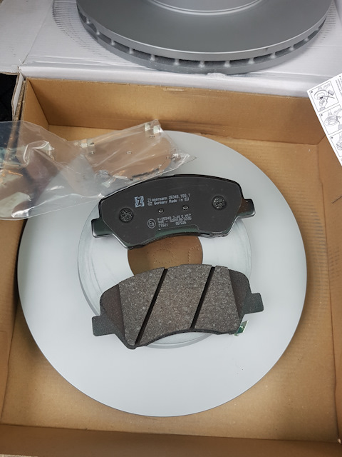 253481801 Комплект тормозных колодок, дисковый тормоз ZIMMERMANN ...