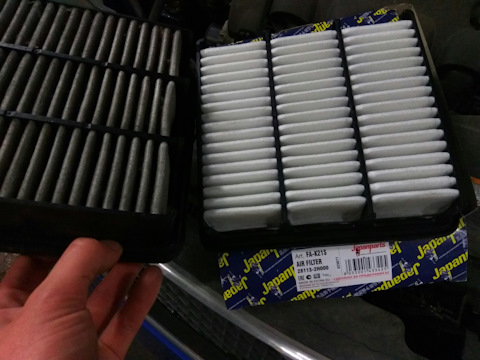 281132H000 Фильтр воздушный двигателя KIA HYUNDAI | Запчасти на DRIVE2