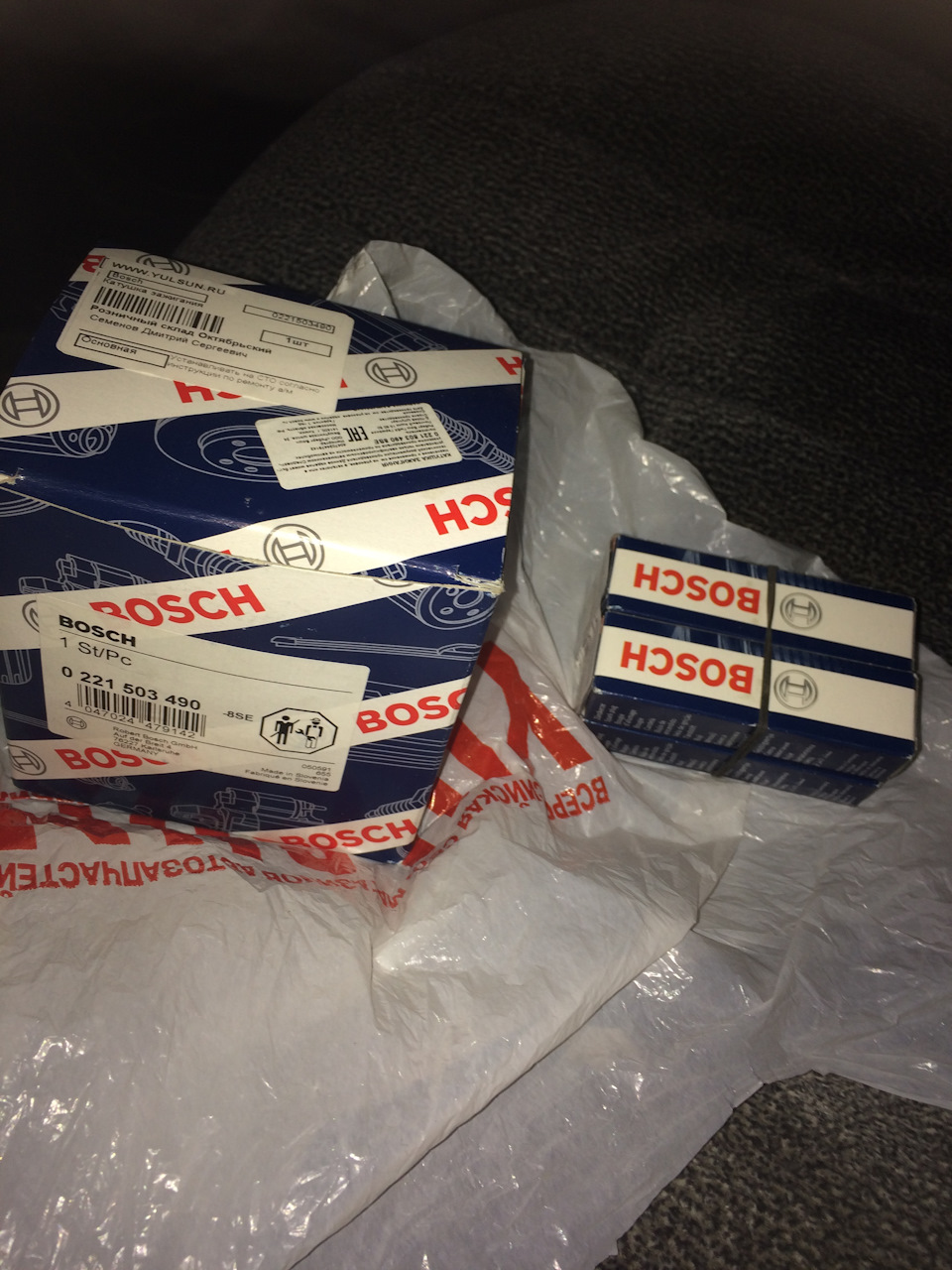 0221503490 Модуль зажигания BOSCH | Запчасти на DRIVE2