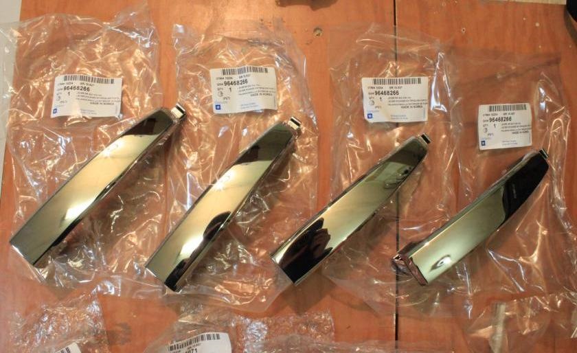 Хромированные ручки — Opel Antara, 2,4 л, 2008 года | стайлинг | DRIVE2