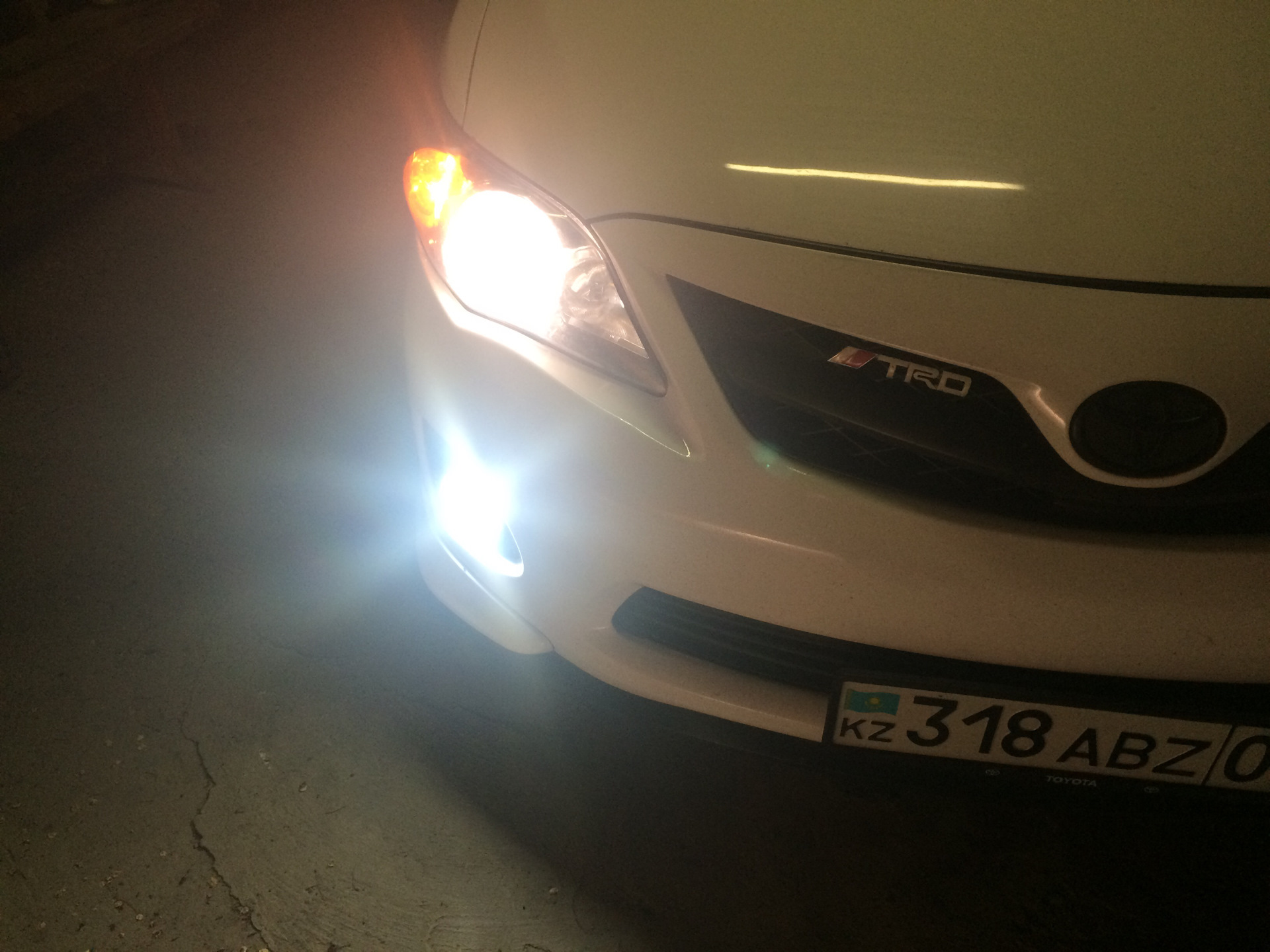 Авто свет — Toyota Corolla (140/150), 1,8 л, 2011 года | аксессуары ...