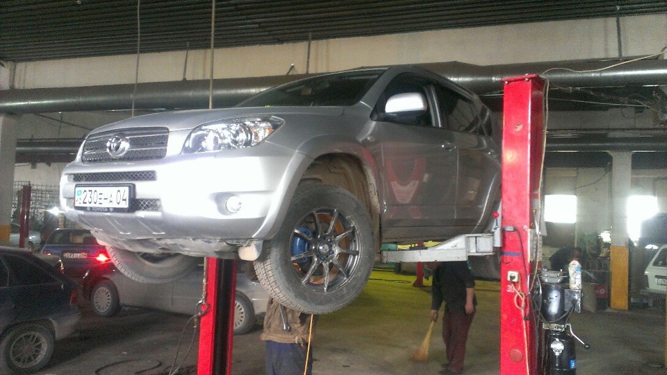 Ремонт рулевой рейки — Toyota RAV4 (III), 2,4 л, 2007 года | визит на ...