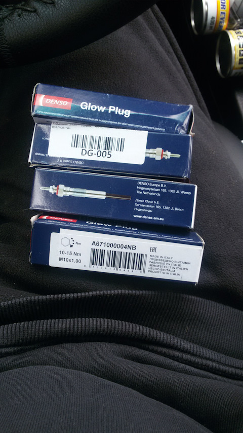 DG005 Свеча накаливания Рено K9K, F9Q DENSO | Запчасти на DRIVE2